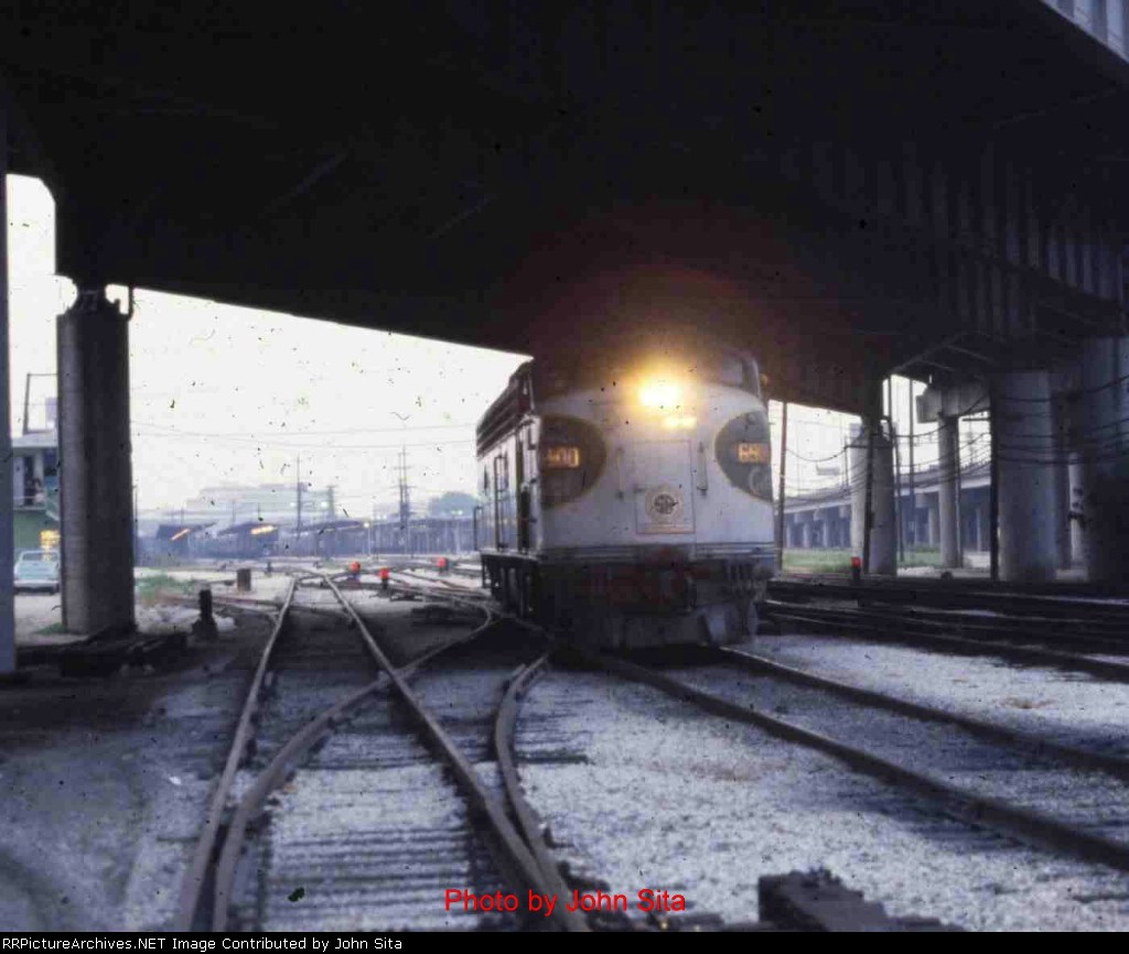 Amtrak Crescent, northbound, May, 1979 [3]